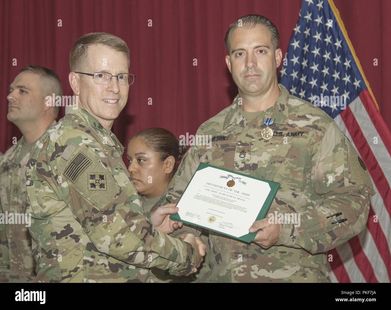 Army achevement medal hi-res stock photography and images - Alamy