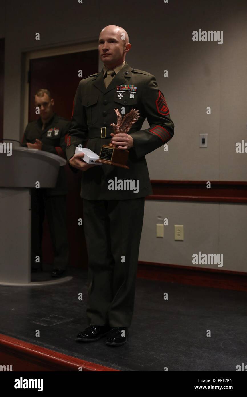U.S. Marine Corps Staff Sergeant Calvin J. Phillips, an instructor ...