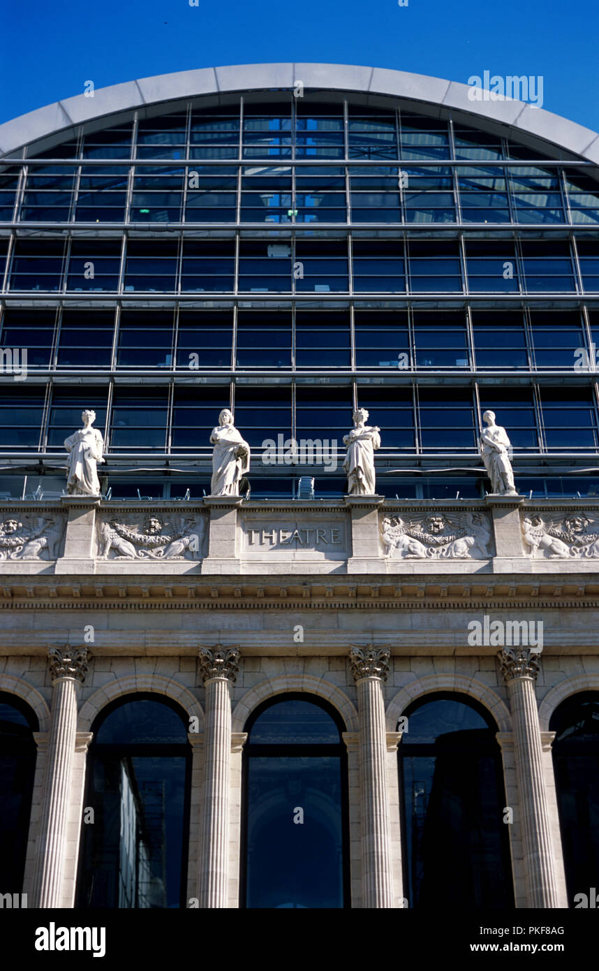 the Opera National de Lyon redesigned by French architect Jean Nouvel ...