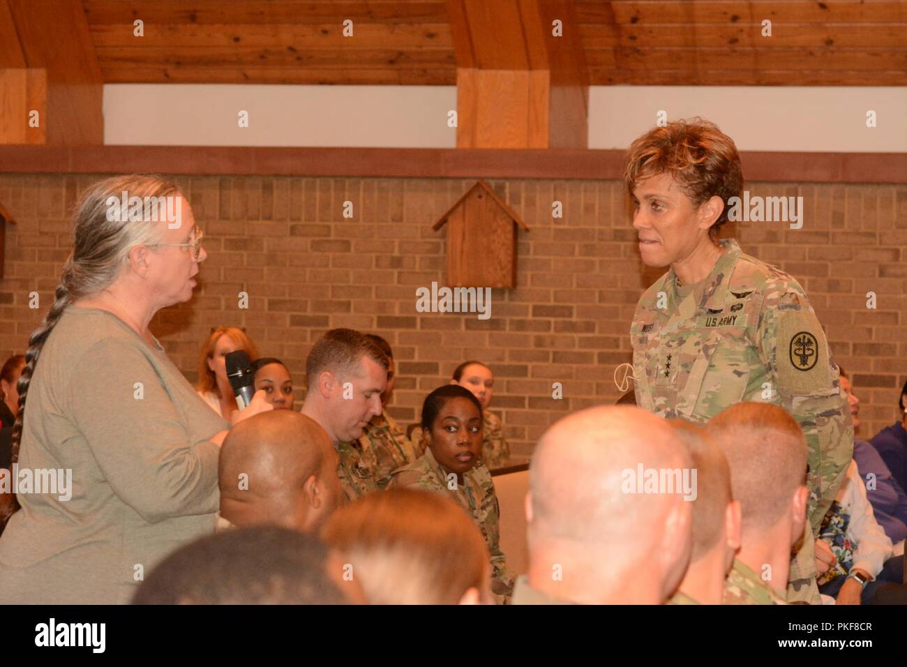 Lt. Gen. Nadja West, Army Surgeon General and commander of U.S. Army ...