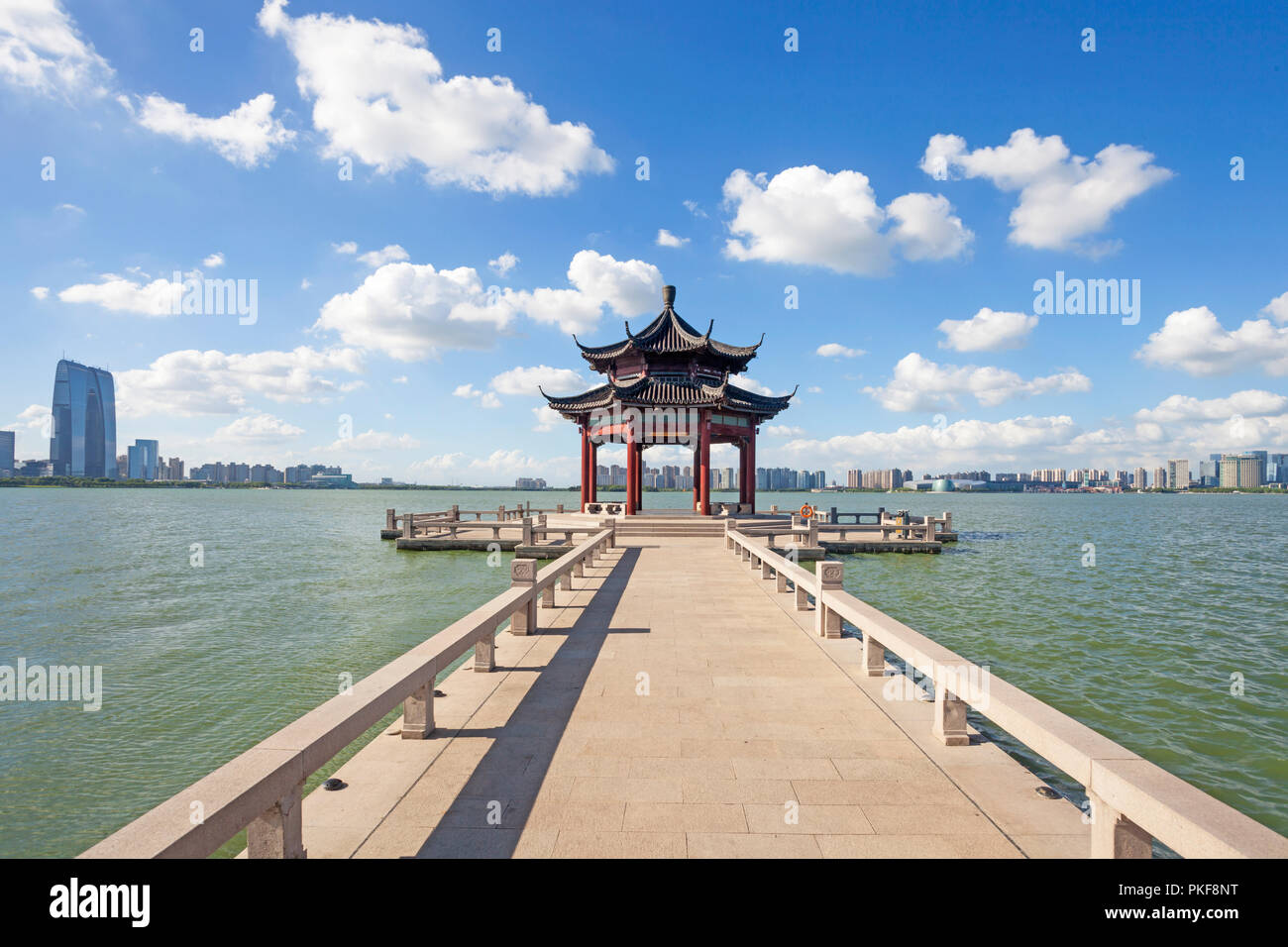 Jiangsu suzhou jinji lake scenery Stock Photo - Alamy