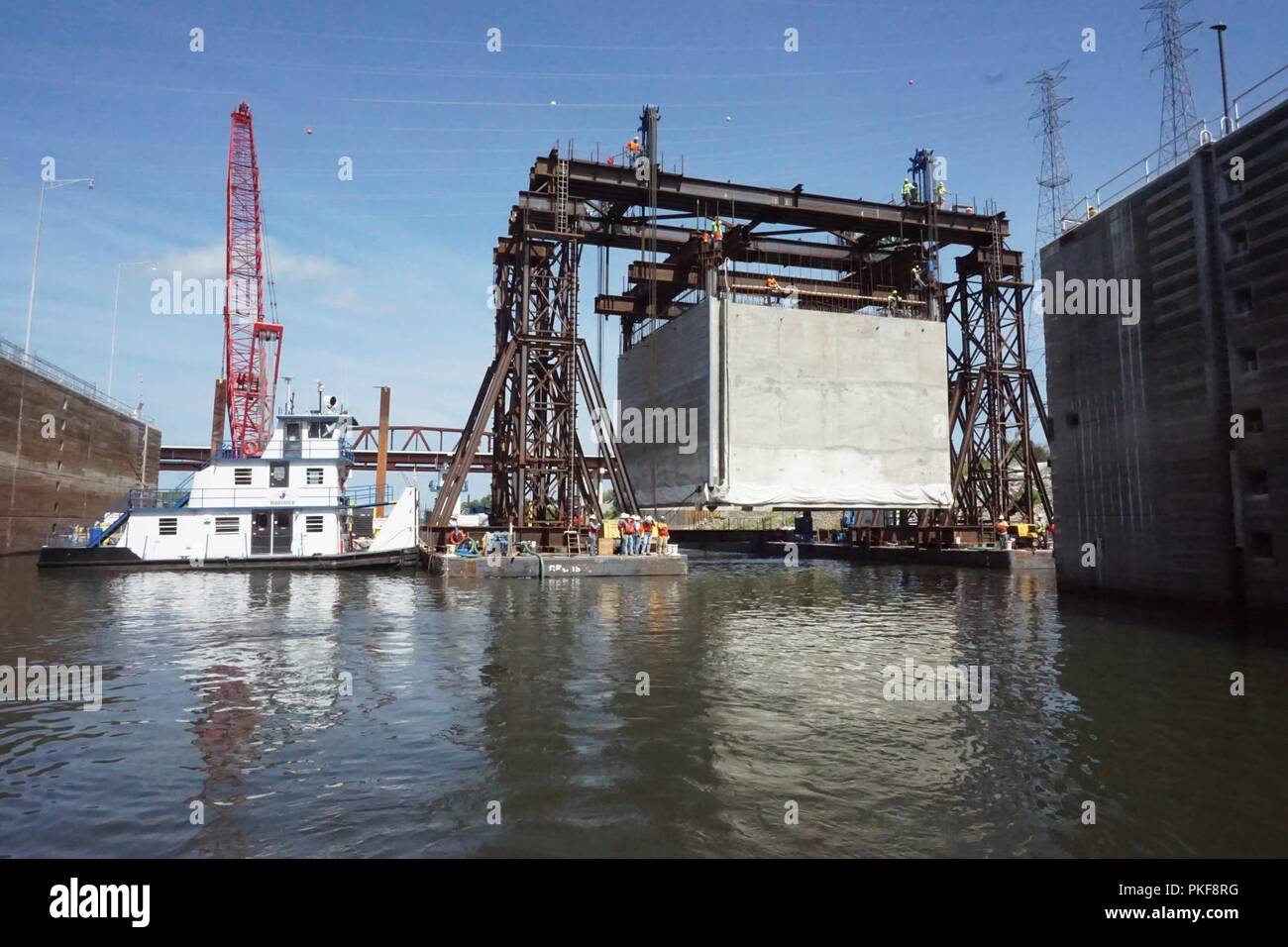 Kentucky lock addition project hi-res stock photography and images - Alamy