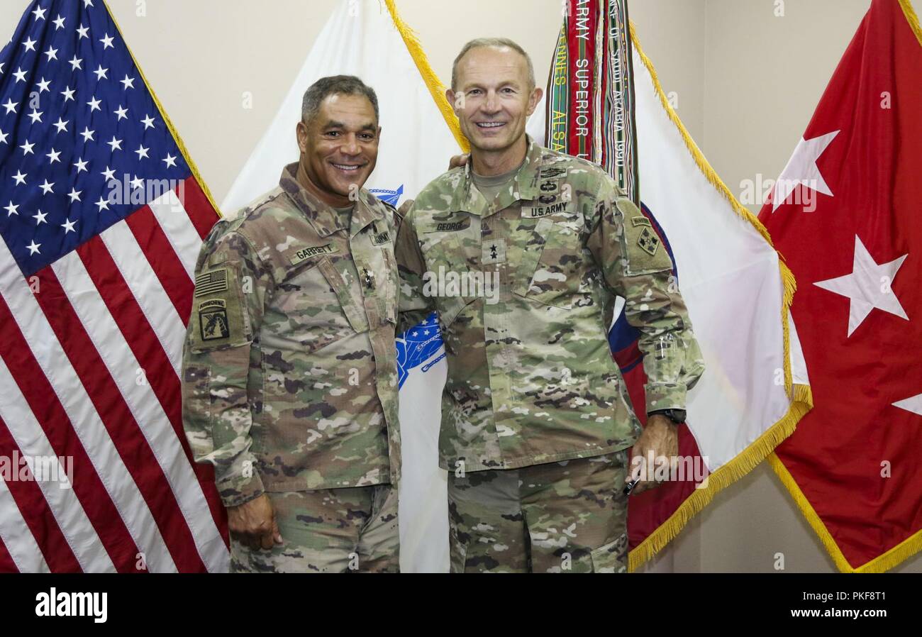 U.S. Army Lt. Gen. Michael X. Garrett, U.S. Army Central commander ...