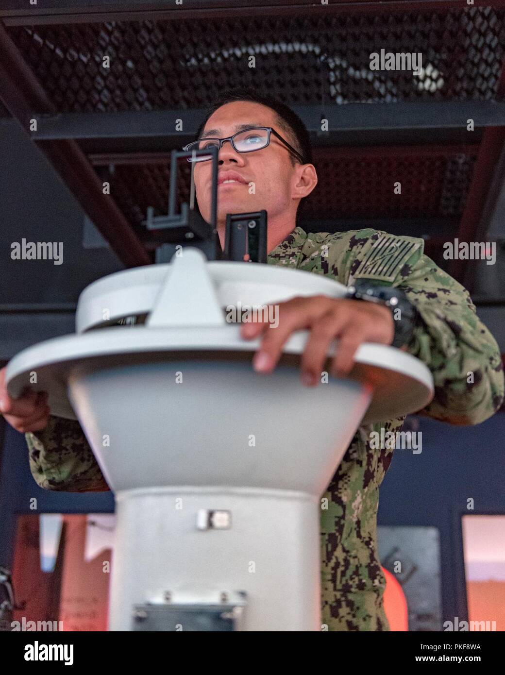 Naval Base San Diego (August 9, 2018) - Ensign Arthur Metra, from the ...