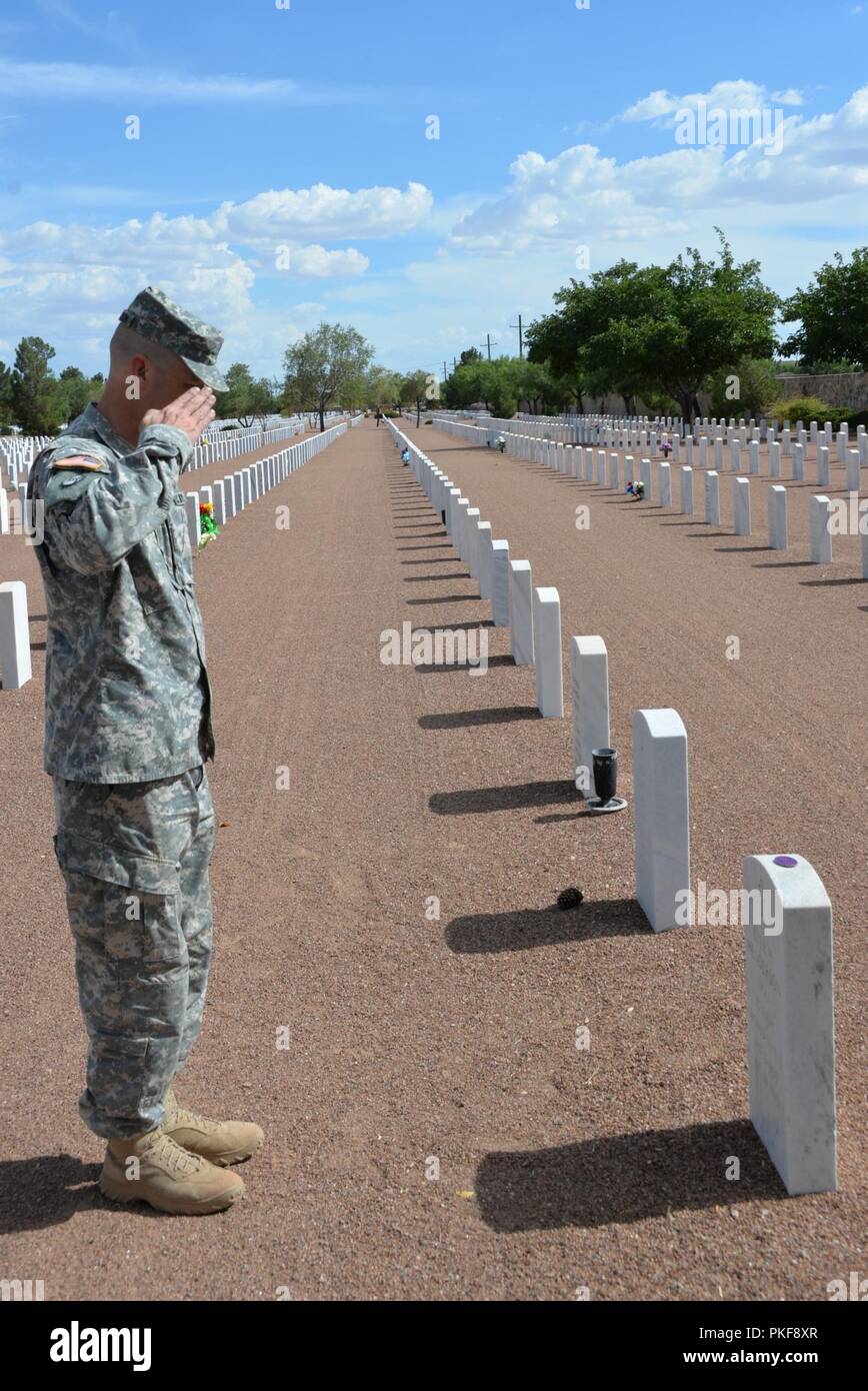 Fort Bliss, TX - Major Patrick Henderson, 236th Brigade Engineer ...