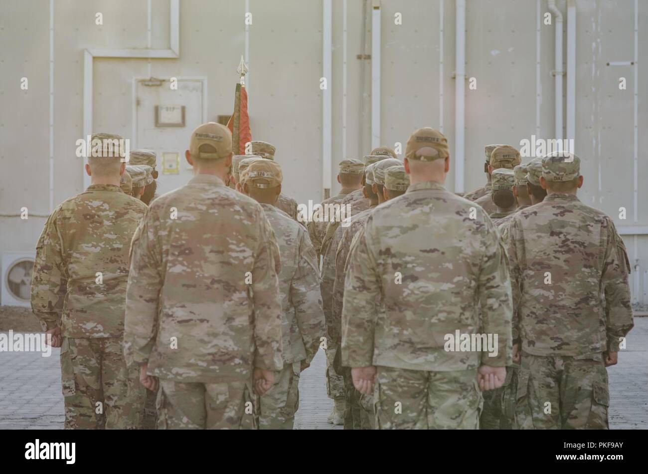 Us army retreat ceremony hi-res stock photography and images - Alamy