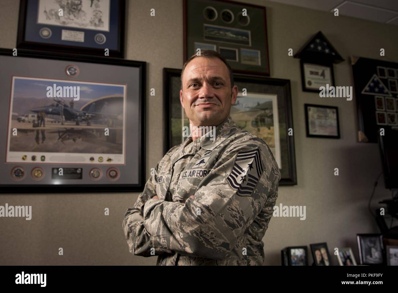 U.S. Air Force Chief Master Sgt. Shane Wagner recently assumed the role ...