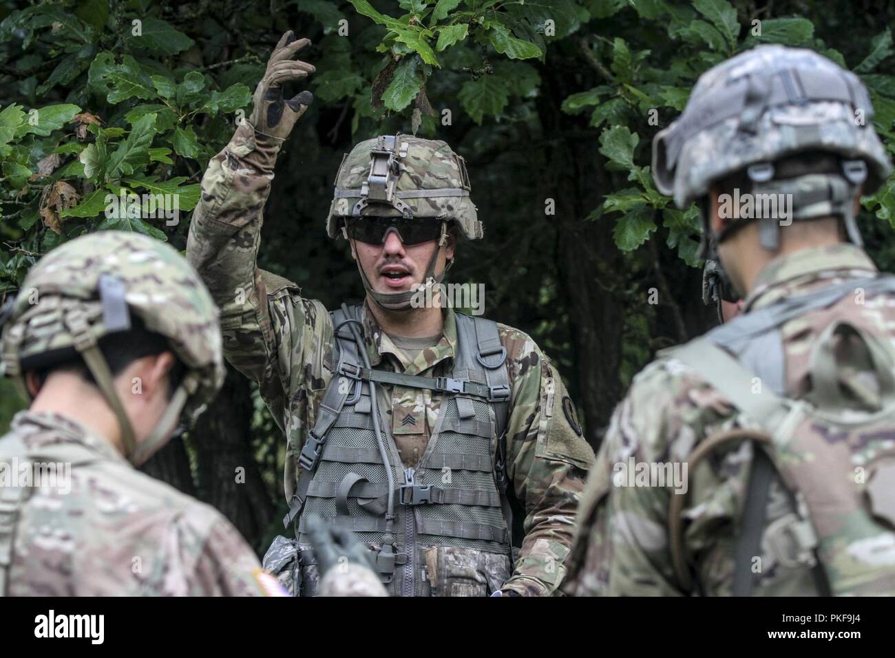 U.S. Army Reserve Sgt. Zachary Grabau of the 384th Military Police ...