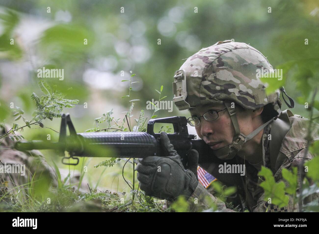 U.S. Army Reserve Staff Sgt. Ray Boyington, of the 201st Press Camp ...