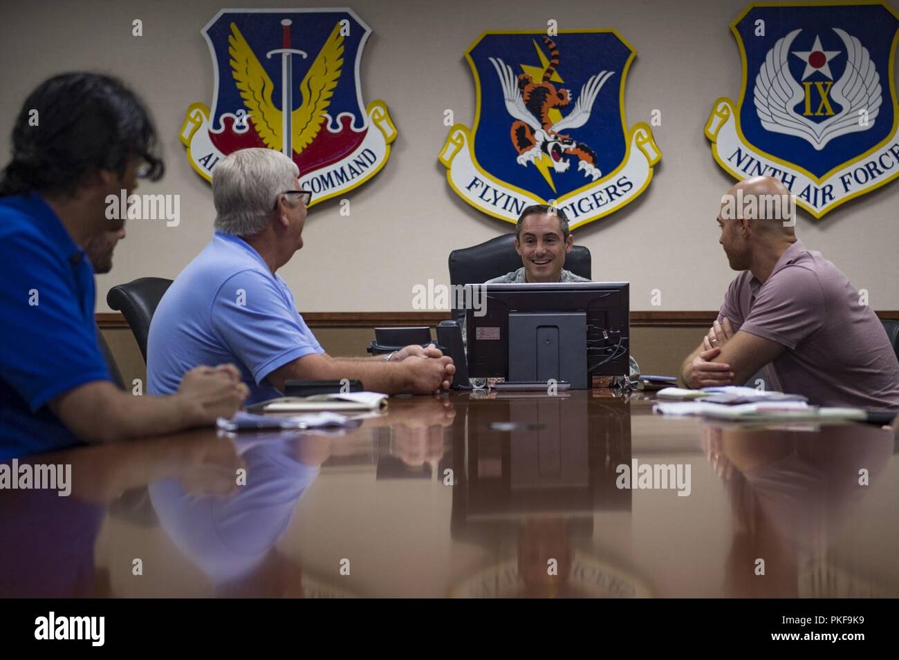 Col justin demarco hi-res stock photography and images - Alamy