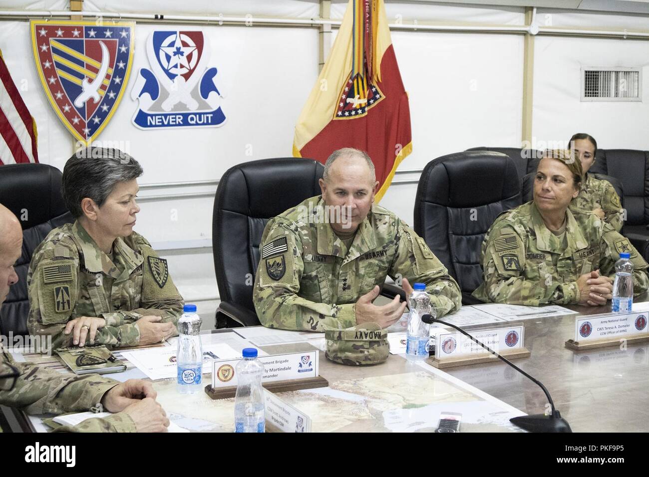 38th Sustainment Brigade Commander Col. Kimberly M. Martindale hosts Lt ...