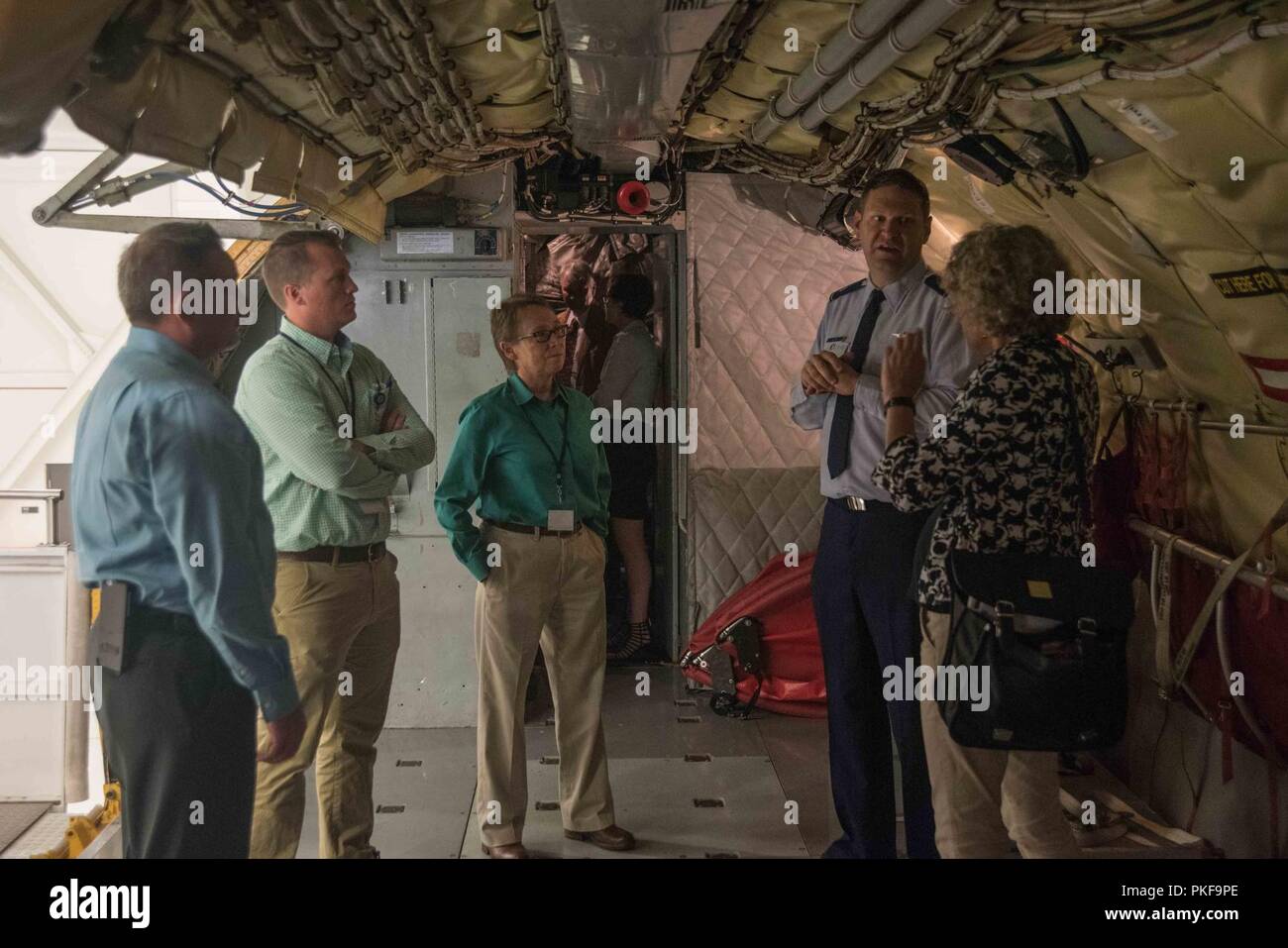 Lt. Col. Russell Allen, 22nd Mission Support Group deputy commander ...