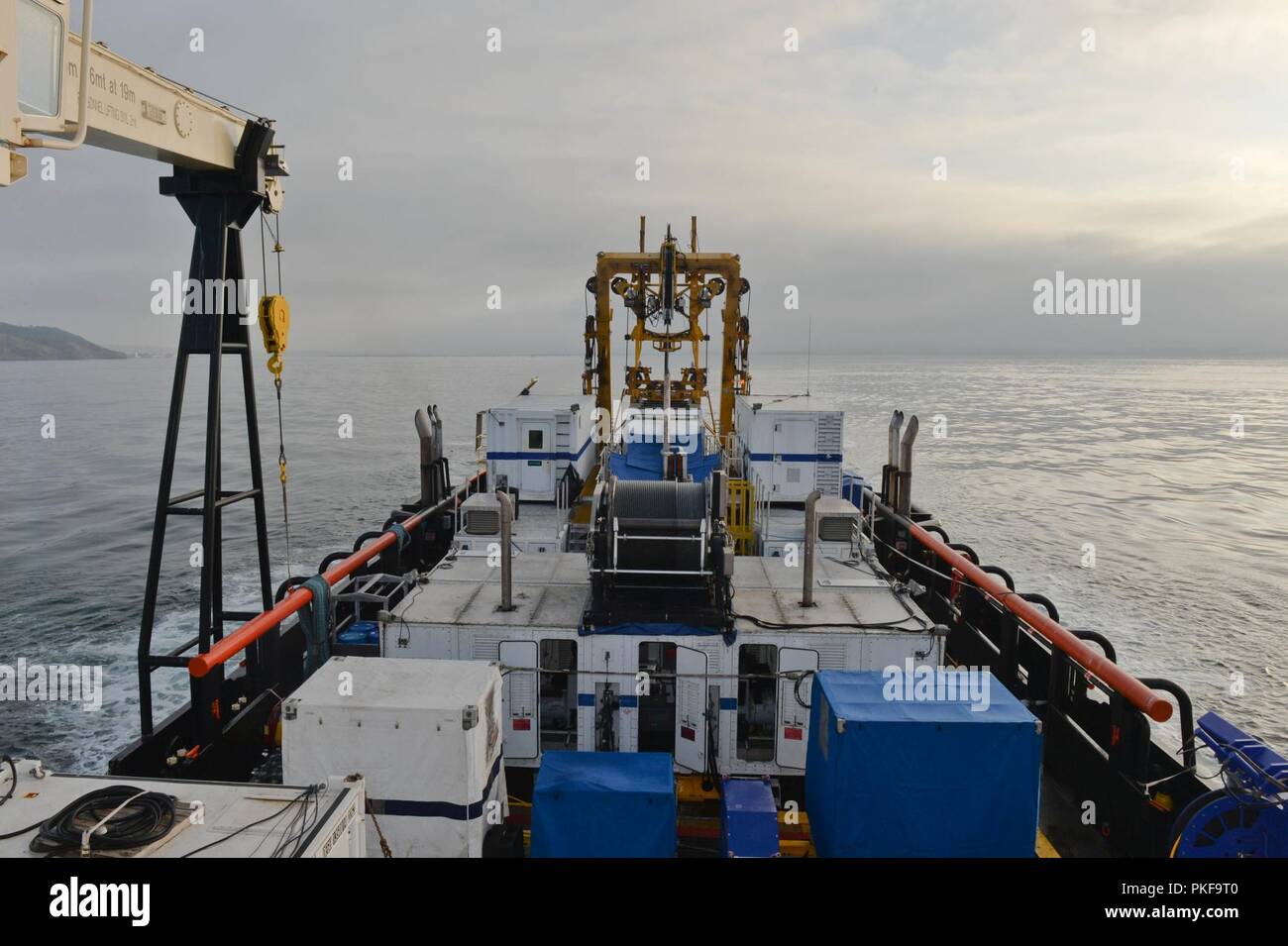 PACIFIC OCEAN (August 6th, 2018) The Military Sealift Command-chartered ...