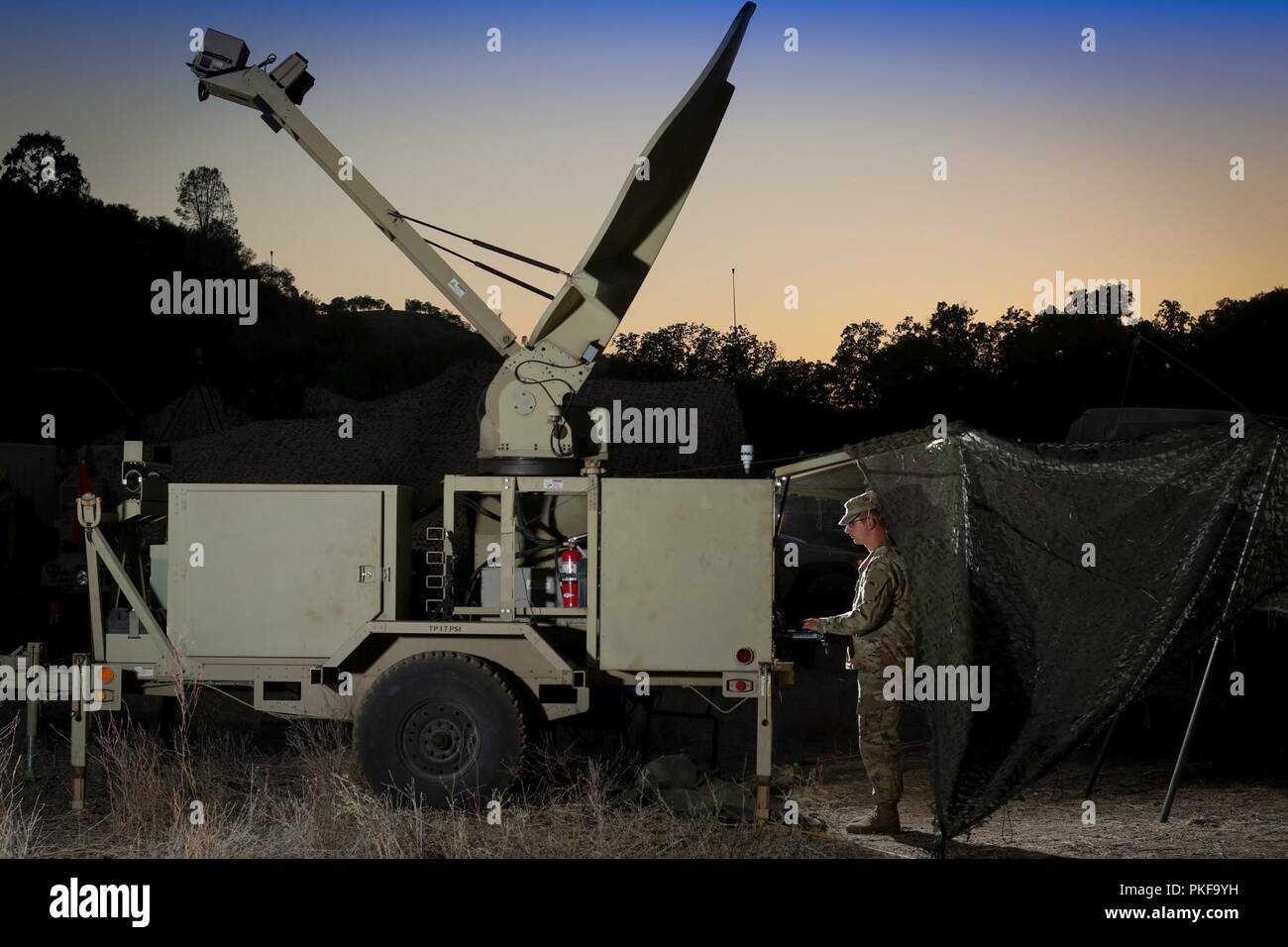 Satellite transportable terminal hi-res stock photography and images ...