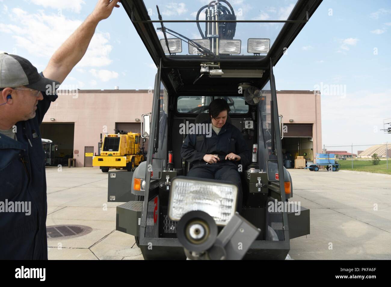 Senior Airman Rebecca English, a 28th Logistics Readiness Squadron ...