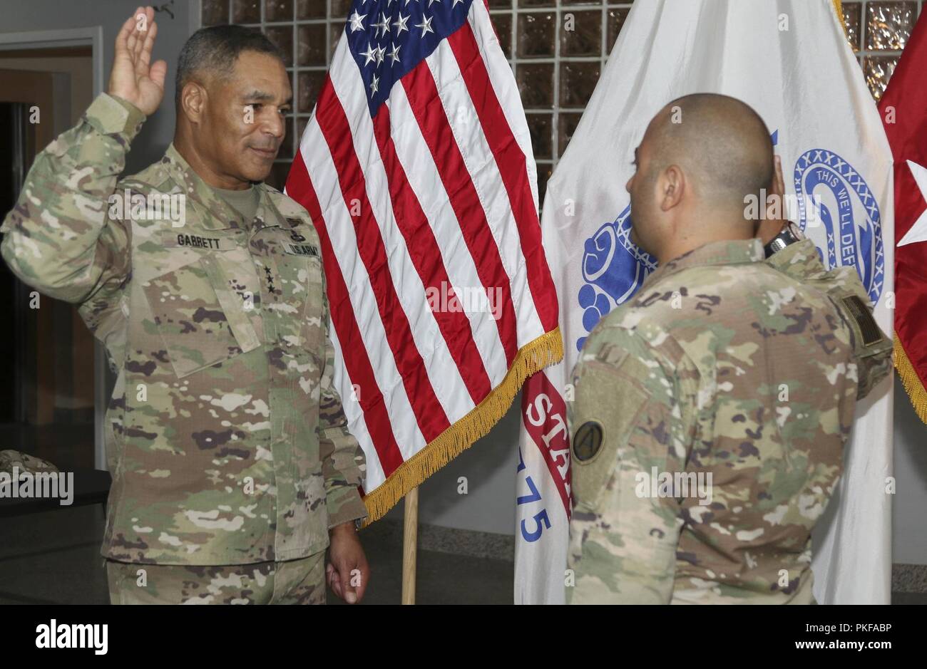 U.S. Army Lt. Gen. Michael X. Garrett, U.S. Army Central commander ...