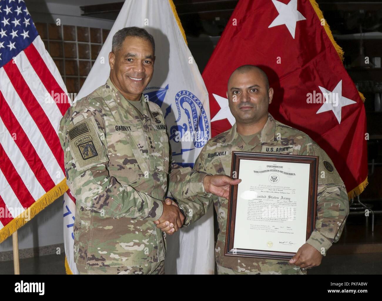 U.S. Army Lt. Gen. Michael X. Garrett, U.S. Army Central commander ...