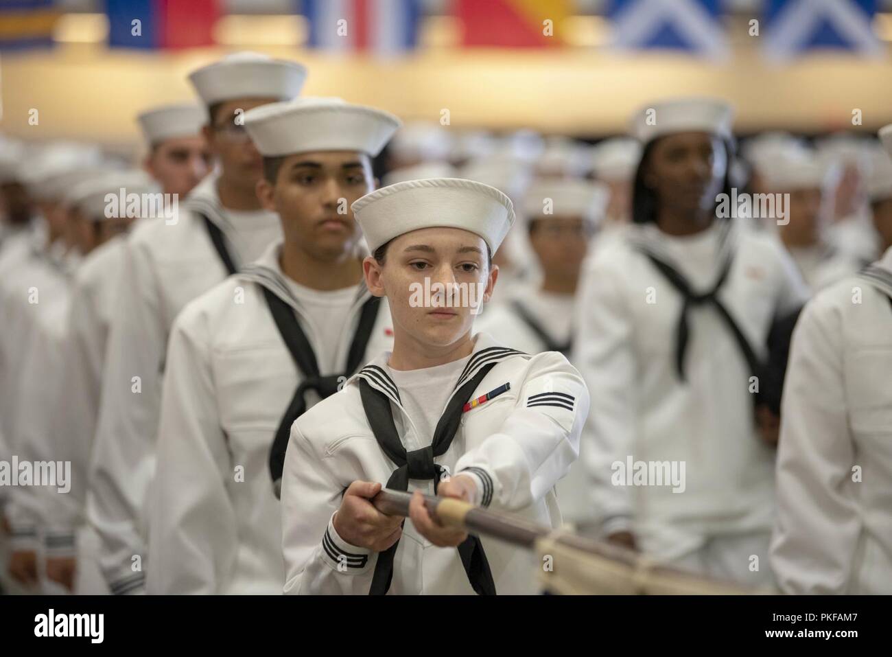 Navy boot camp graduation hi-res stock photography and images - Alamy