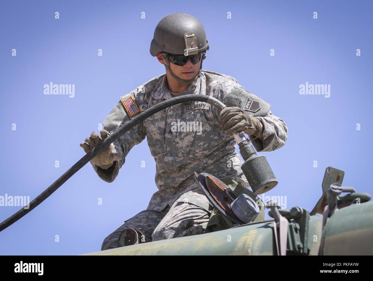 Us army water tank hi-res stock photography and images - Alamy