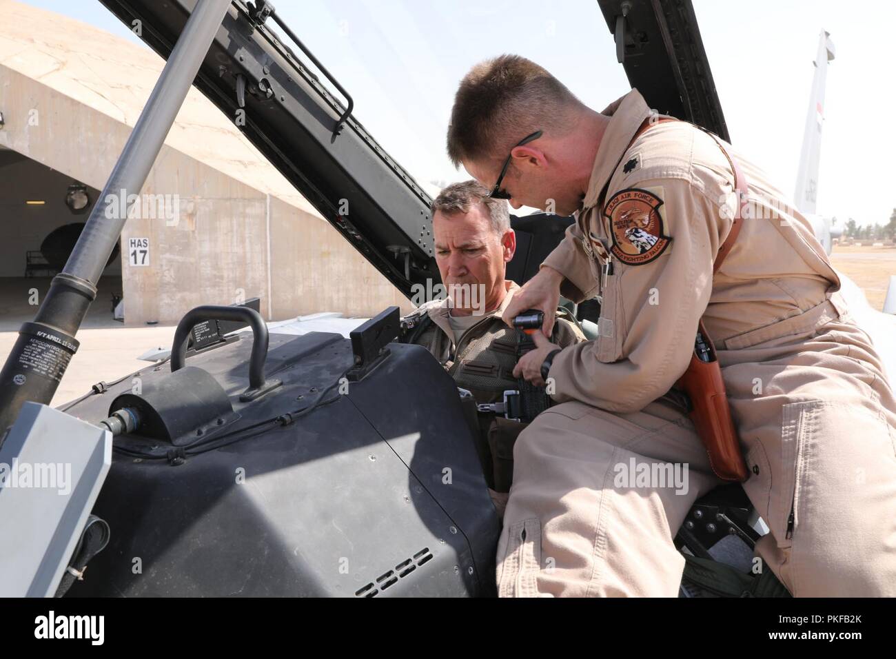 U.S. Air Force Maj. Gen. Chad P. Franks, Combined Joint Task Force ...
