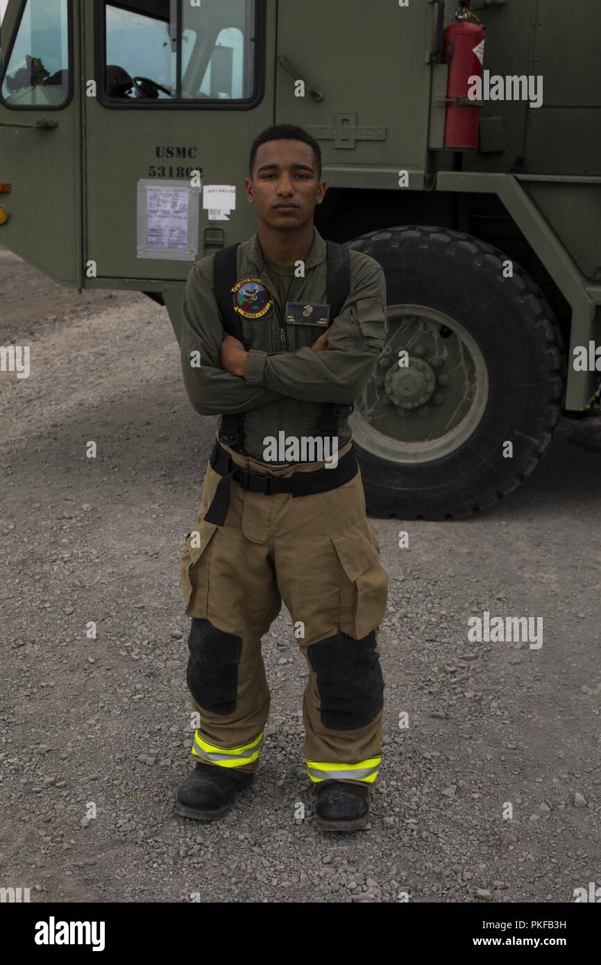 Aircraft Rescue And Firefighting Specialist High Resolution Stock ...