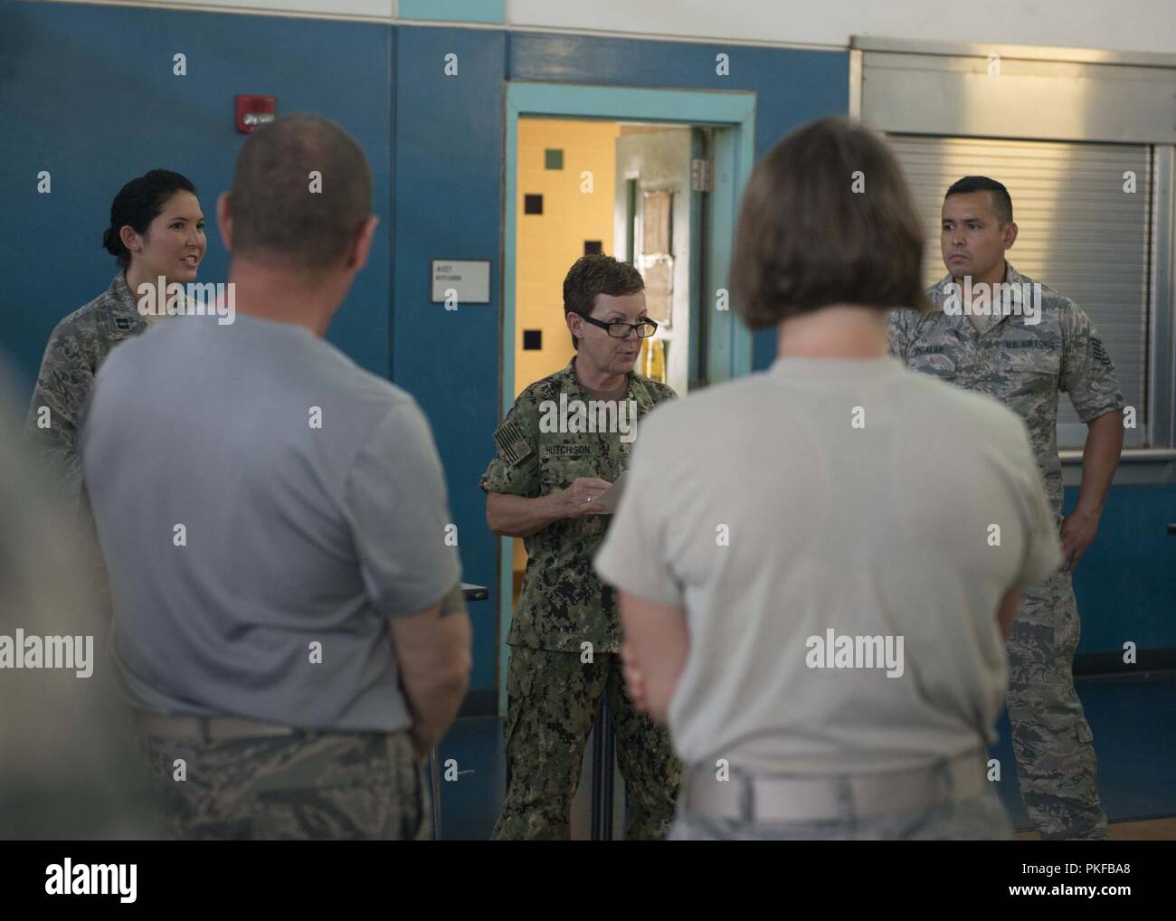 U.S. Navy Chief Petty Officer Deborah Hutchinson, the noncommissioned ...