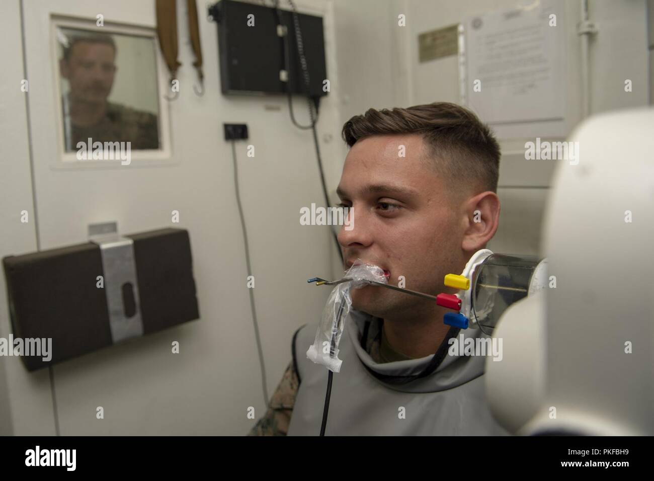 OCEAN (August 2, 2018) Marine Corps Cpl. Jesse Jarvis, assigned to ...