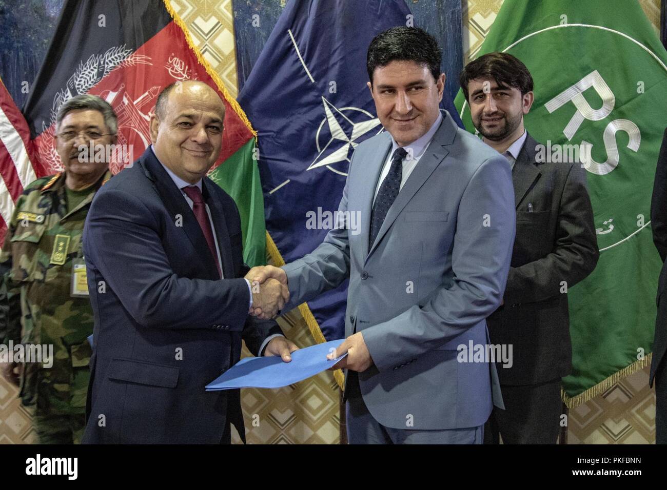 KABUL, Afghanistan (August 11, 2018) – A major memorandum of ...