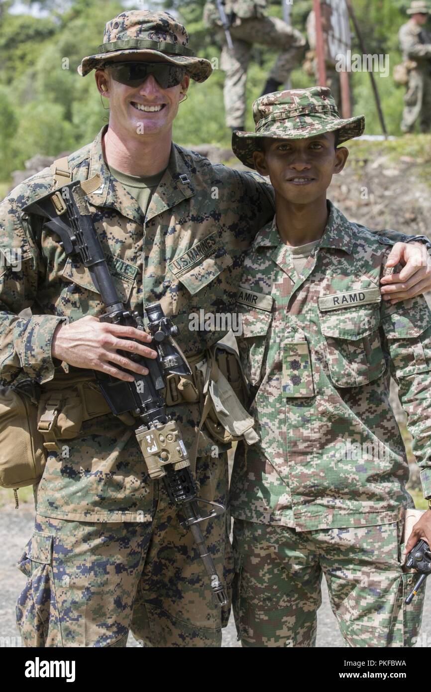 Marine Corps Capt. Shane Robinette the commanding officer of Fox ...