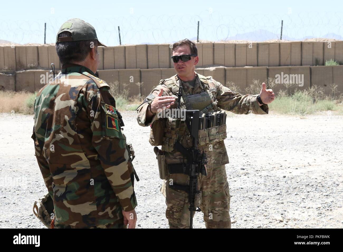MAIDAN SHAHR, Afghanistan (August 6, 2018) – U.S. Army Staff Sgt ...