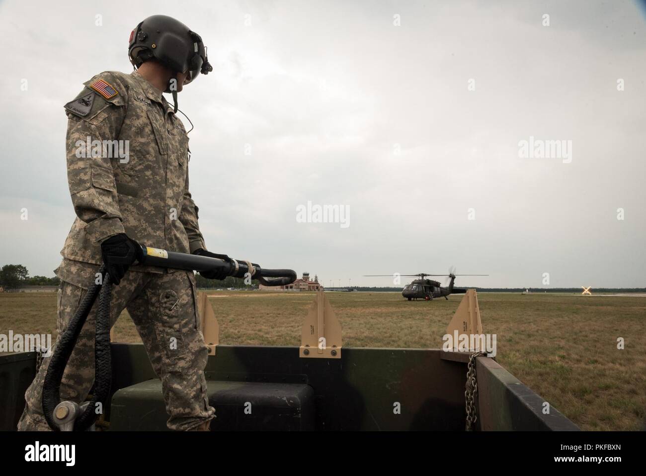 U.S. Army Capt, Eric Hapner, the commander of Company A, 2nd Battalion ...