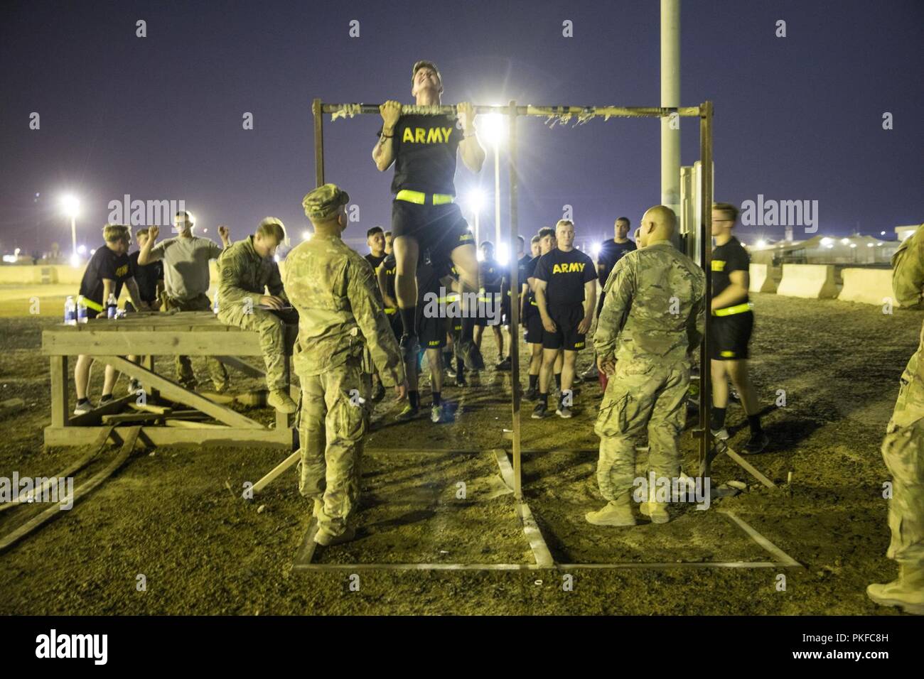 U.S. Soldiers with Bandit Troop, 3rd Cavalry Regiment, conduct the pull ...