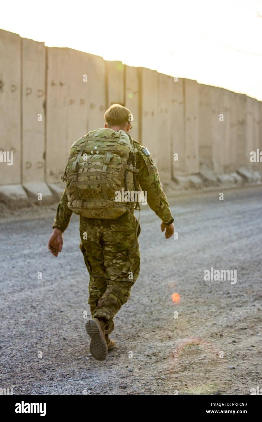 U.S. Army Staff Sgt. Adam Honeycutt, with Bandit Troop, 3rd Cavalry ...