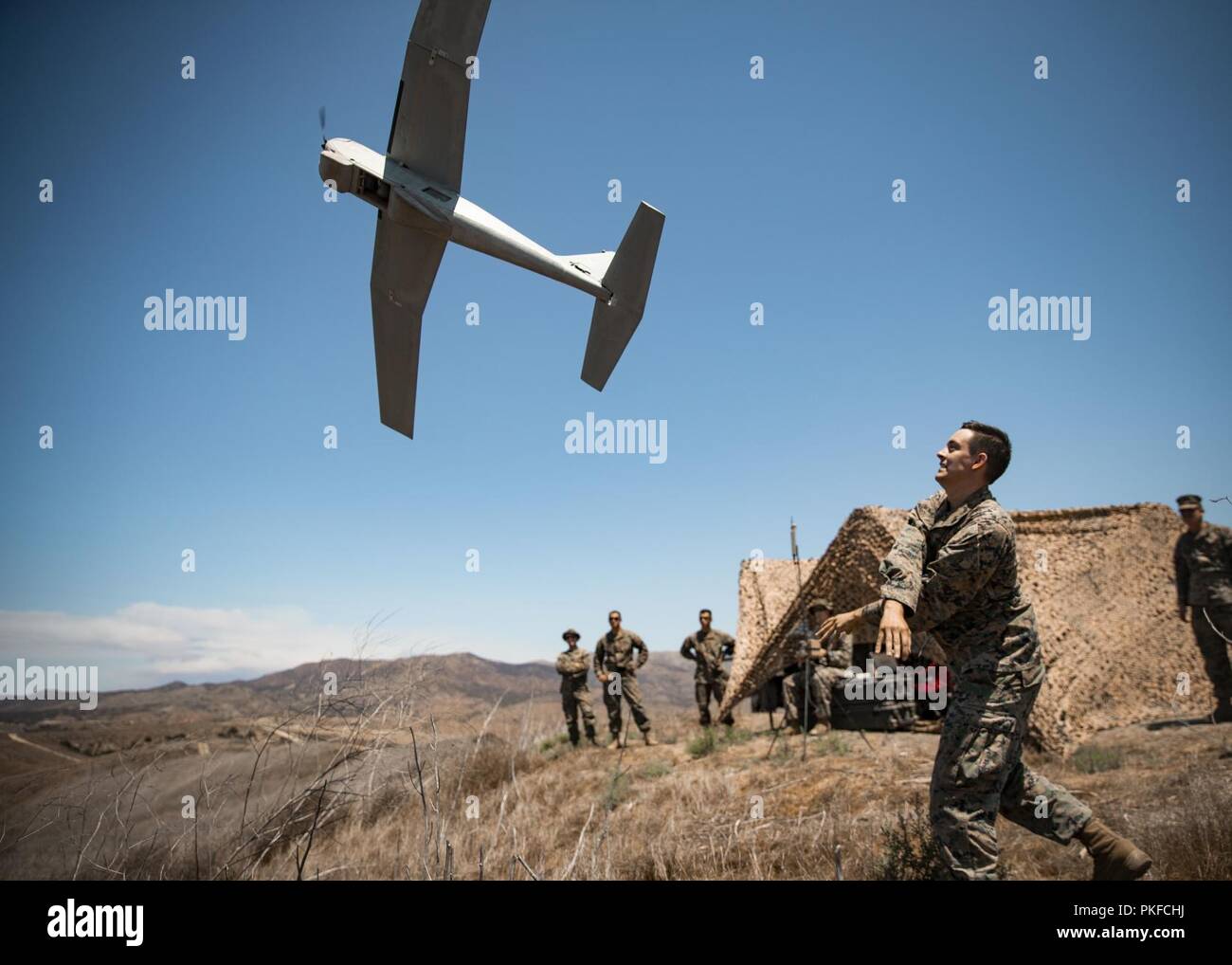 U.S. Marine Corps 1st Lt. Christopher Banks, the executive officer for ...