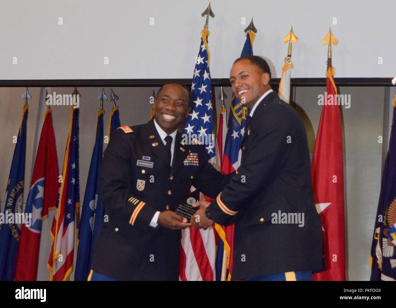 Georgia Army National Guard Lt. Col. Jean Paul Laurenceau (Georgia ...