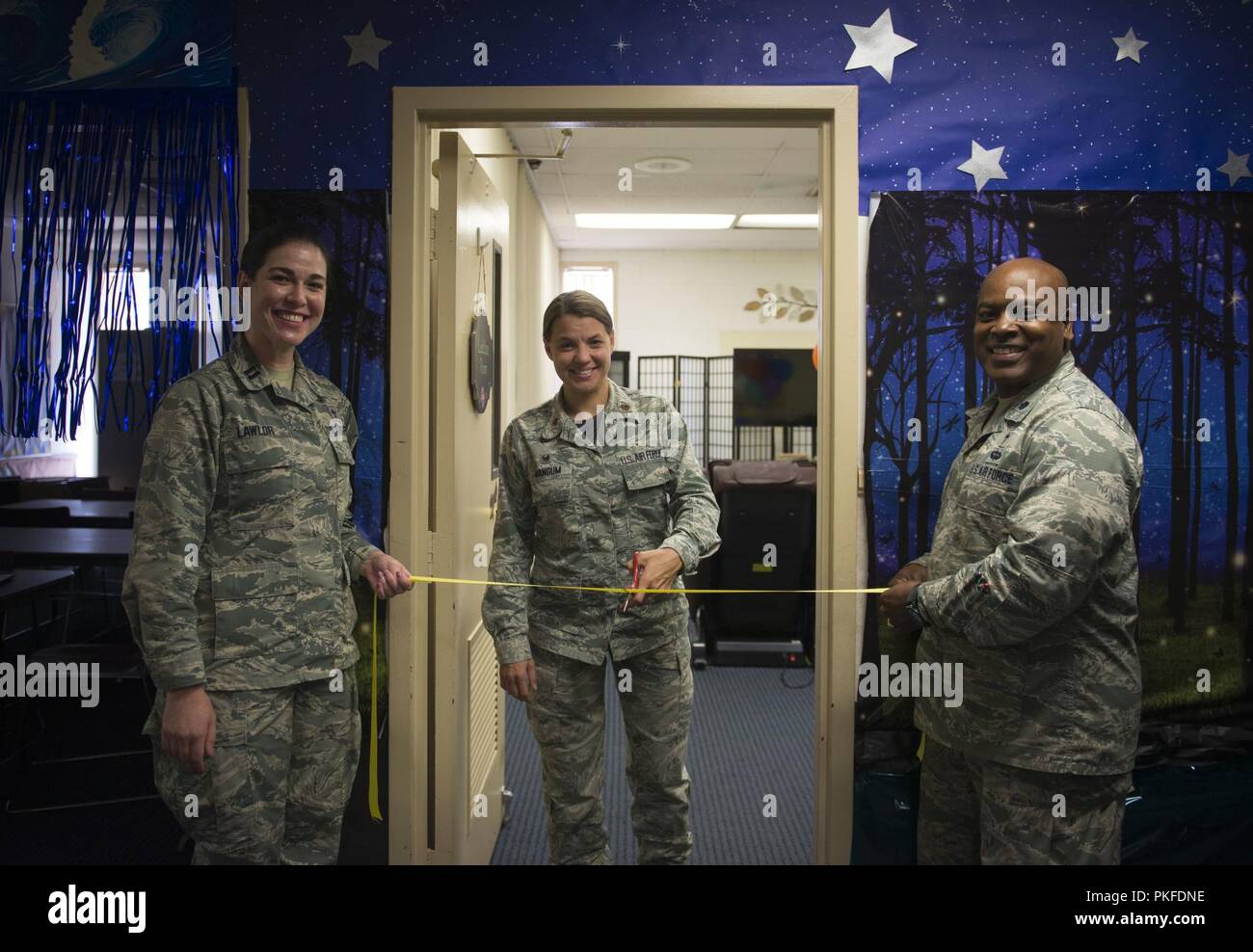 Chaplain, Capt. Molly Lawlor, 99th Air Base Wing Chaplain, Maj. Mary ...