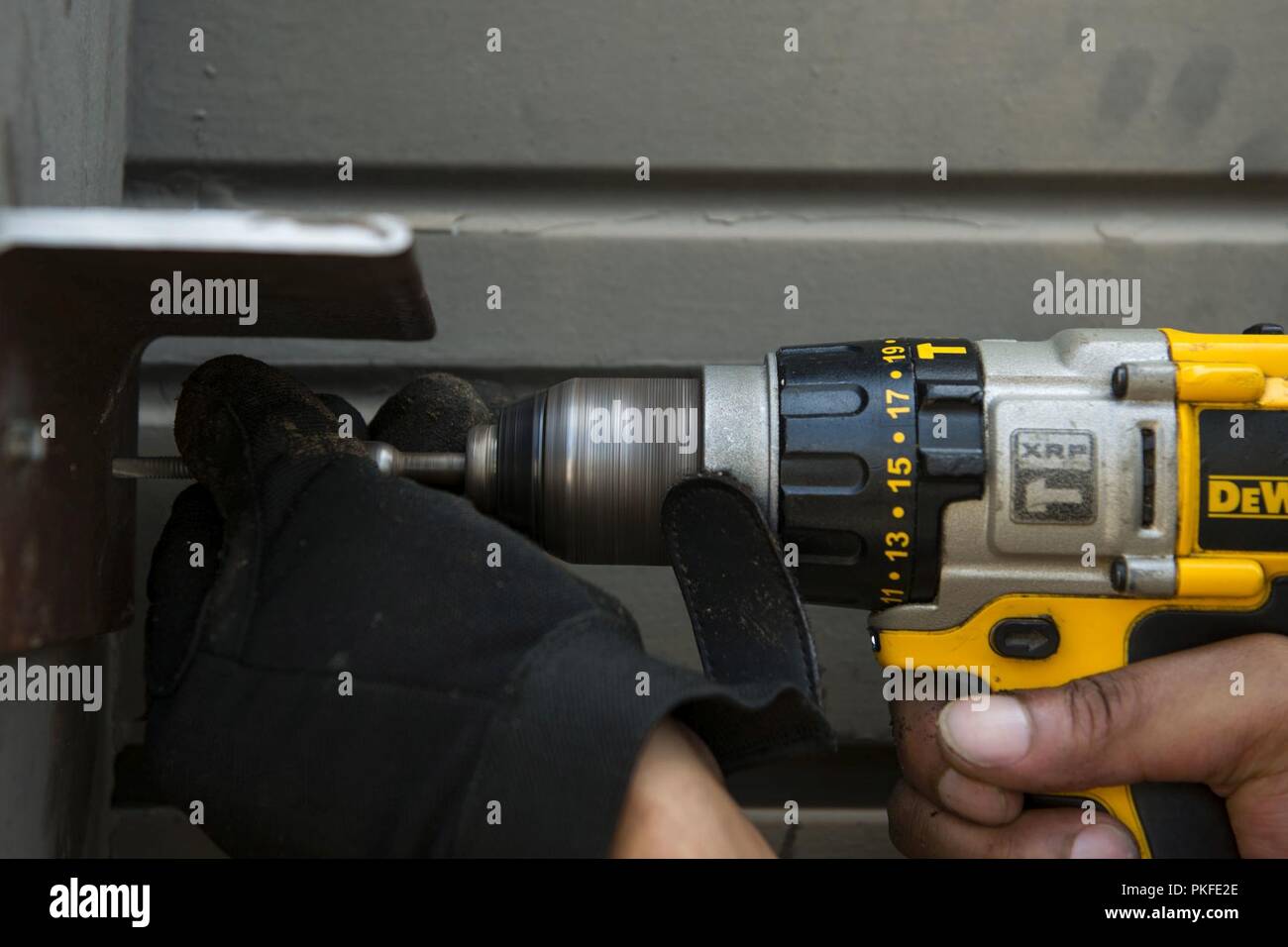 Derrick Burke, 23d Civil Engineer Squadron (CES) installation planner ...