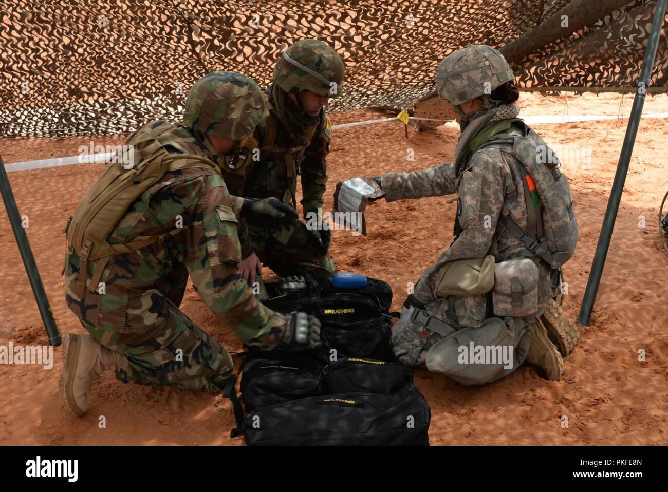 Fort Bliss, TX – Specialist Gizela Lupescu, Combat Medic of the 230th ...