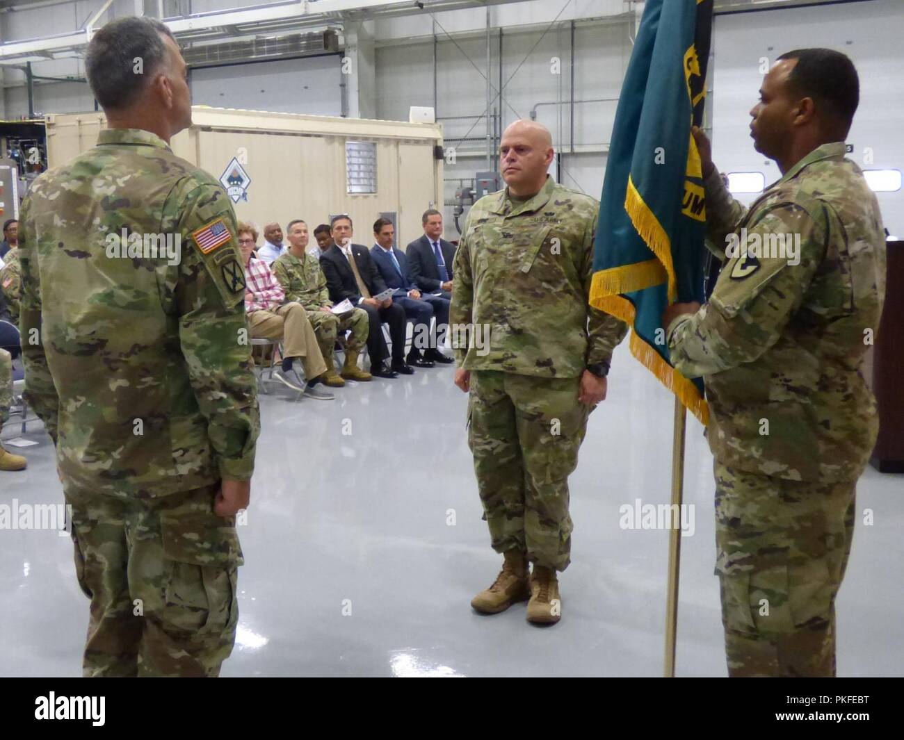 Col. Kelso Horne assumed command of U.S. Army Chemical Materials ...