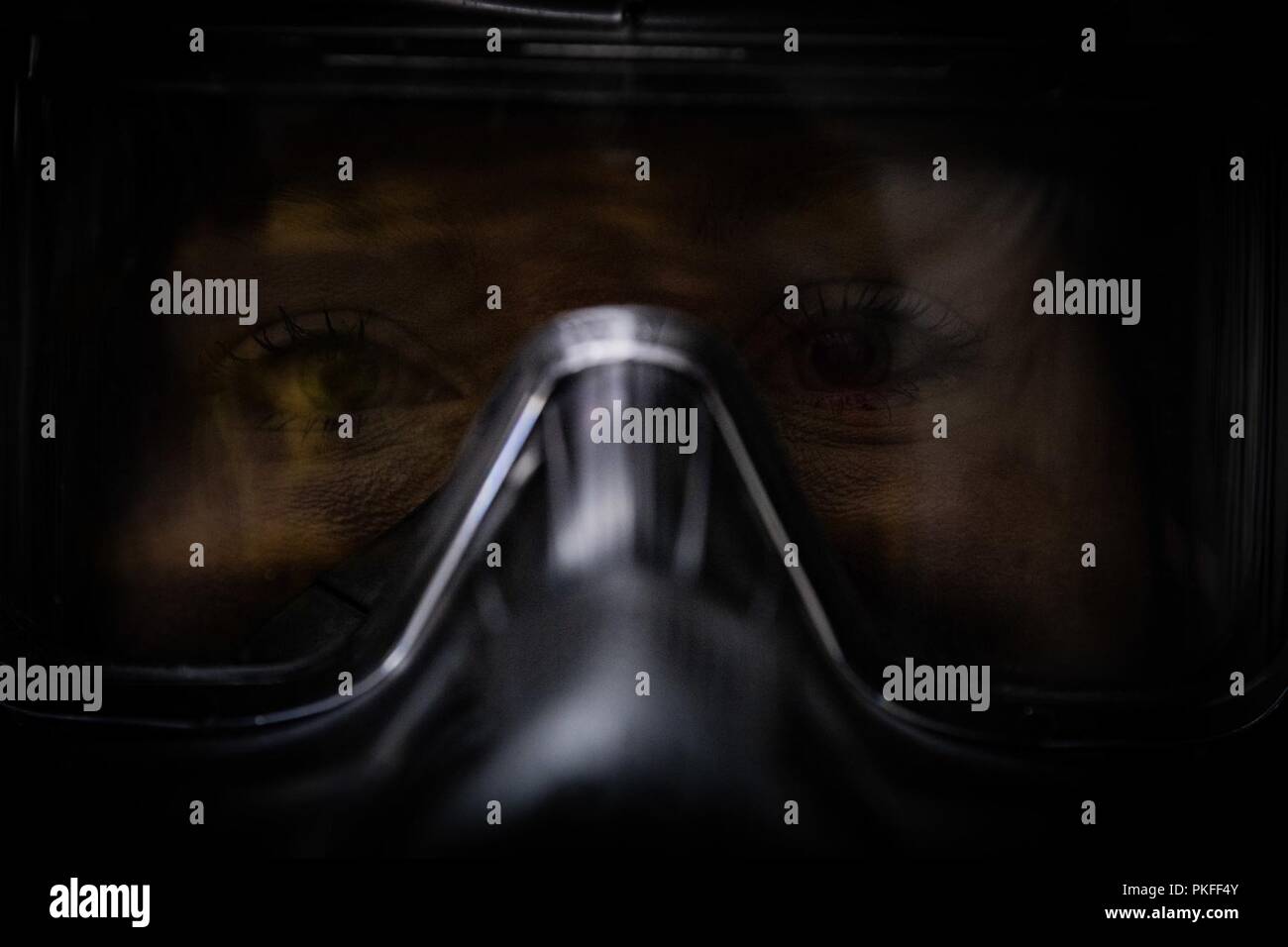 U.S. Air Force Senior Airman Rachel Johnson poses for a photo outside ...