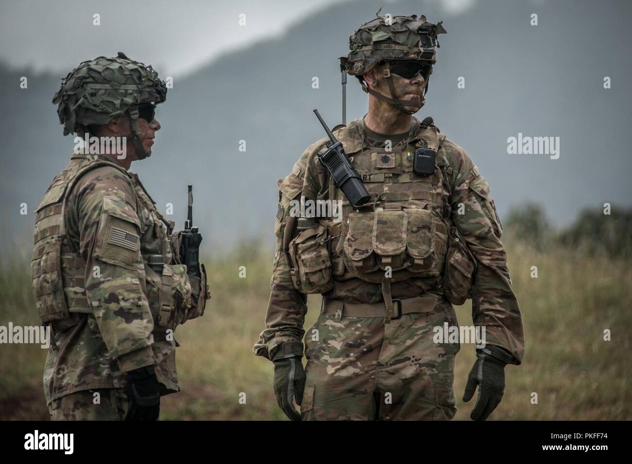 1st battalion 21st infantry regiment a u s army soldier hi-res stock ...