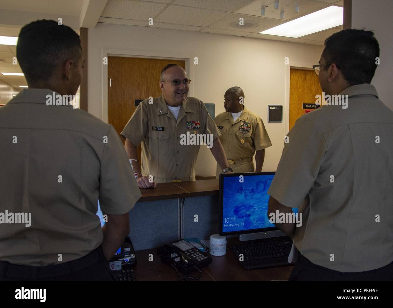 Vice Adm. Forrest Faison, Navy surgeon general and chief, U.S. Navy ...
