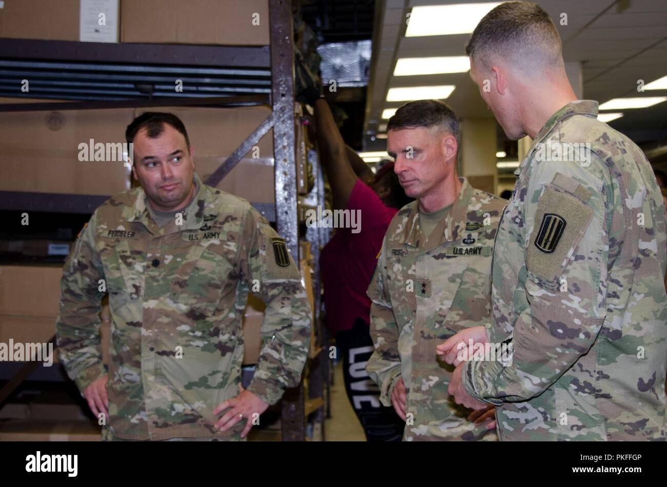 Maj. Gen. Malcolm Frost, Center of Initial Military Training commander ...