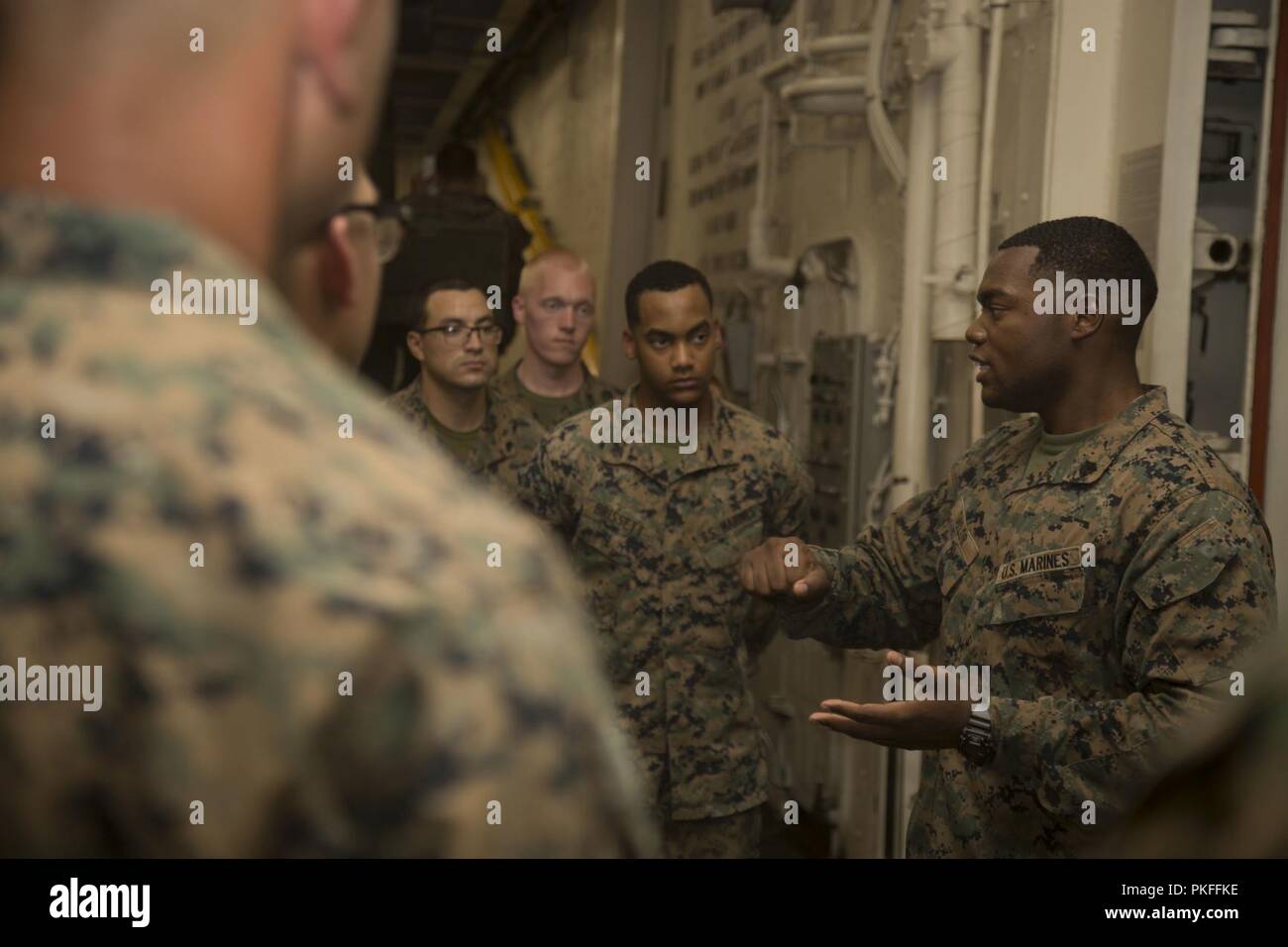 Us marines inspection hi-res stock photography and images - Alamy