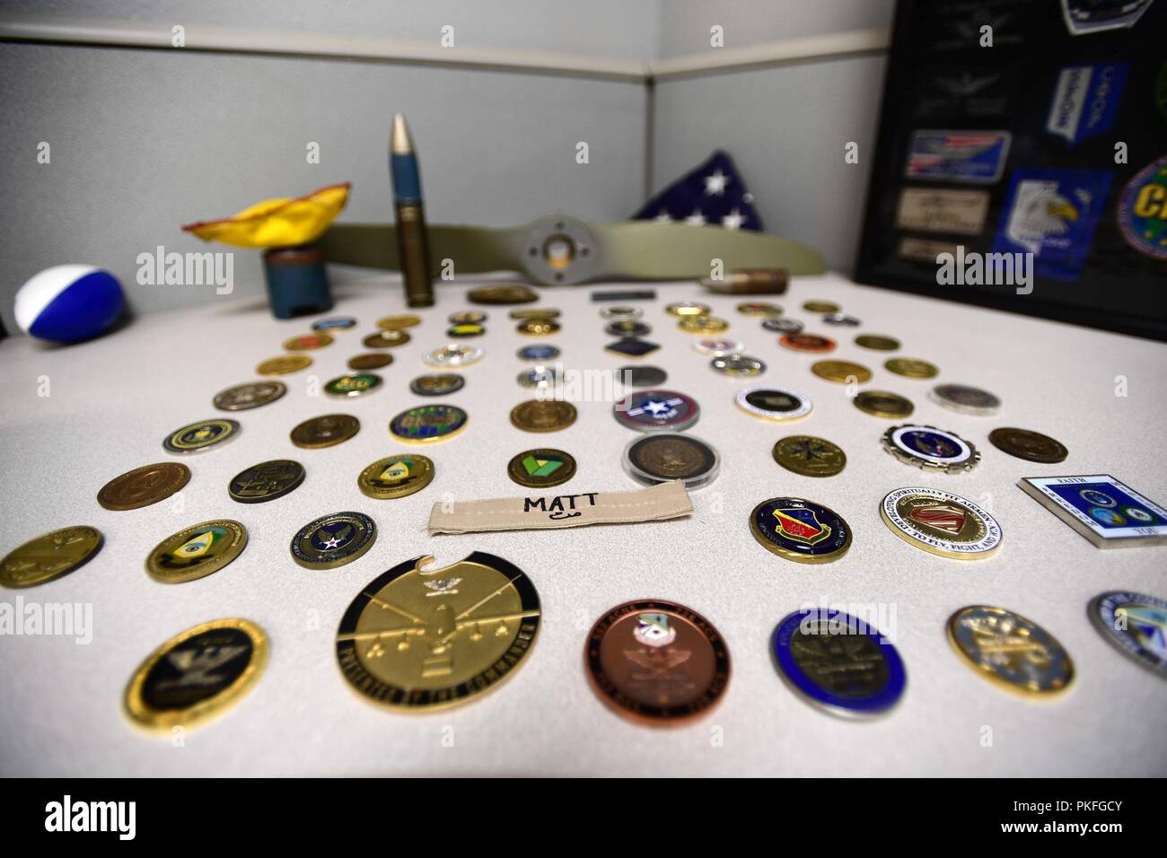 Chaplain Matthew’s coins tell a story from the early part of his 25 ...