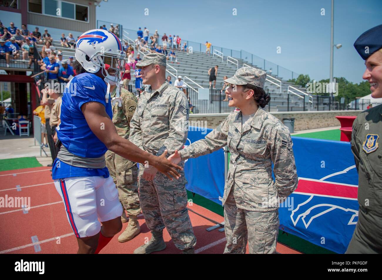 Airman 1st Class Jessica Ramos-Woodard, command support staff assigned ...