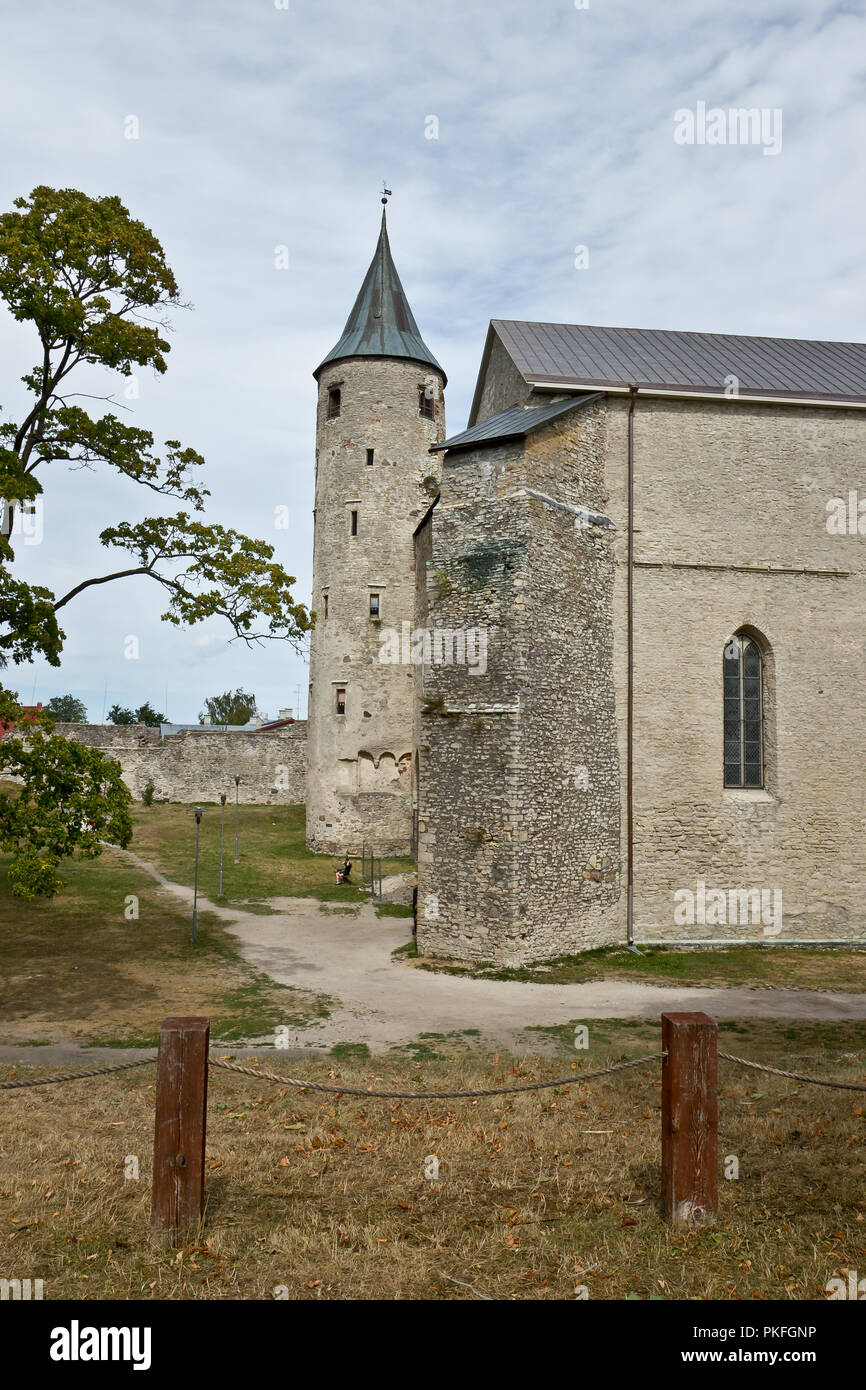 Medieval castle in Haapsalu, Estonia Stock Photo - Alamy