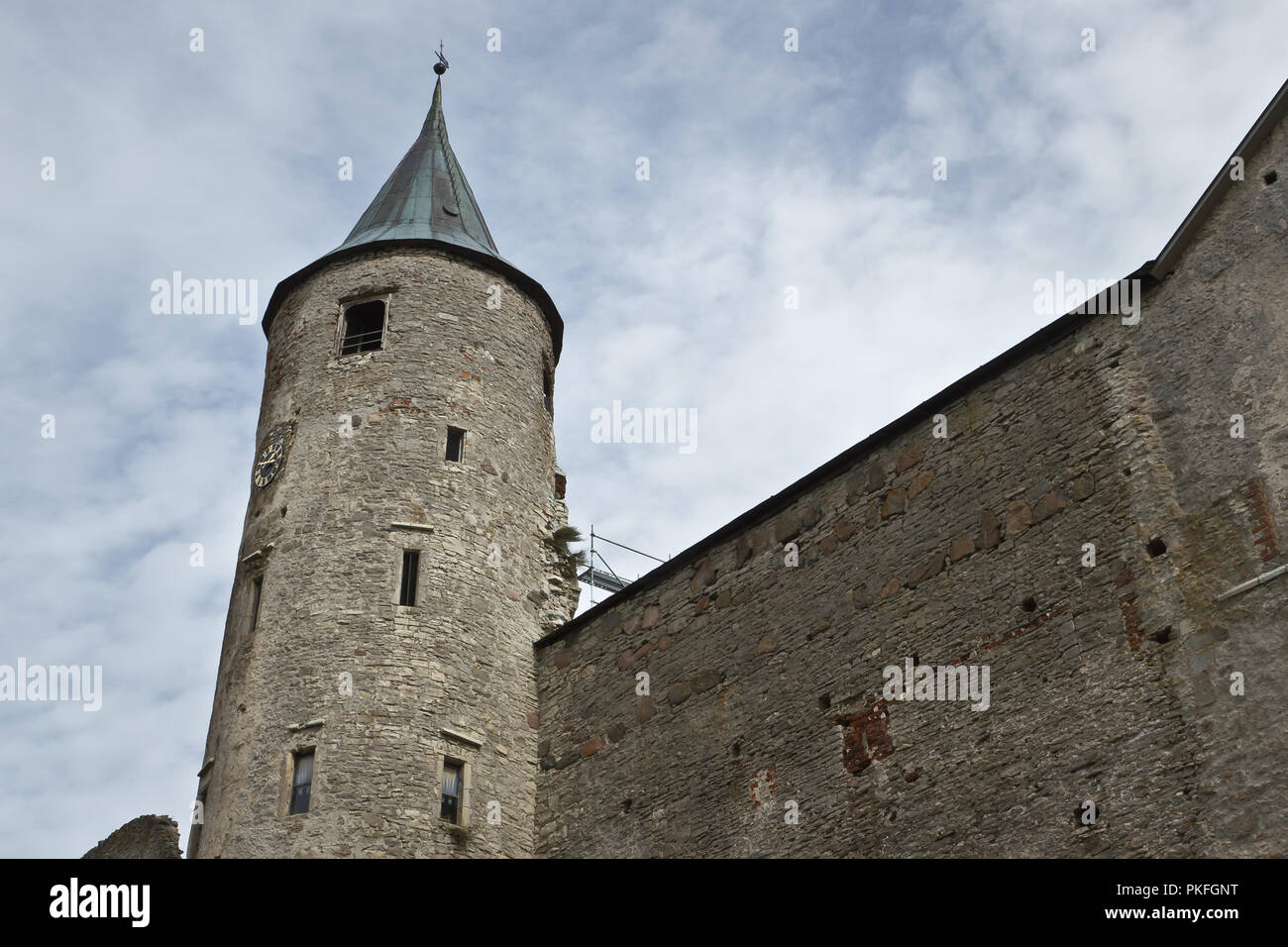 Medieval castle in Haapsalu, Estonia Stock Photo - Alamy