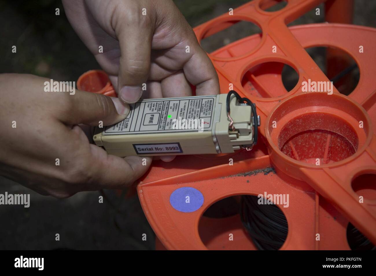 U.S. Air Force Tech. Sgt. Ricardo Porto, 786th Civil Engineer Squadron ...