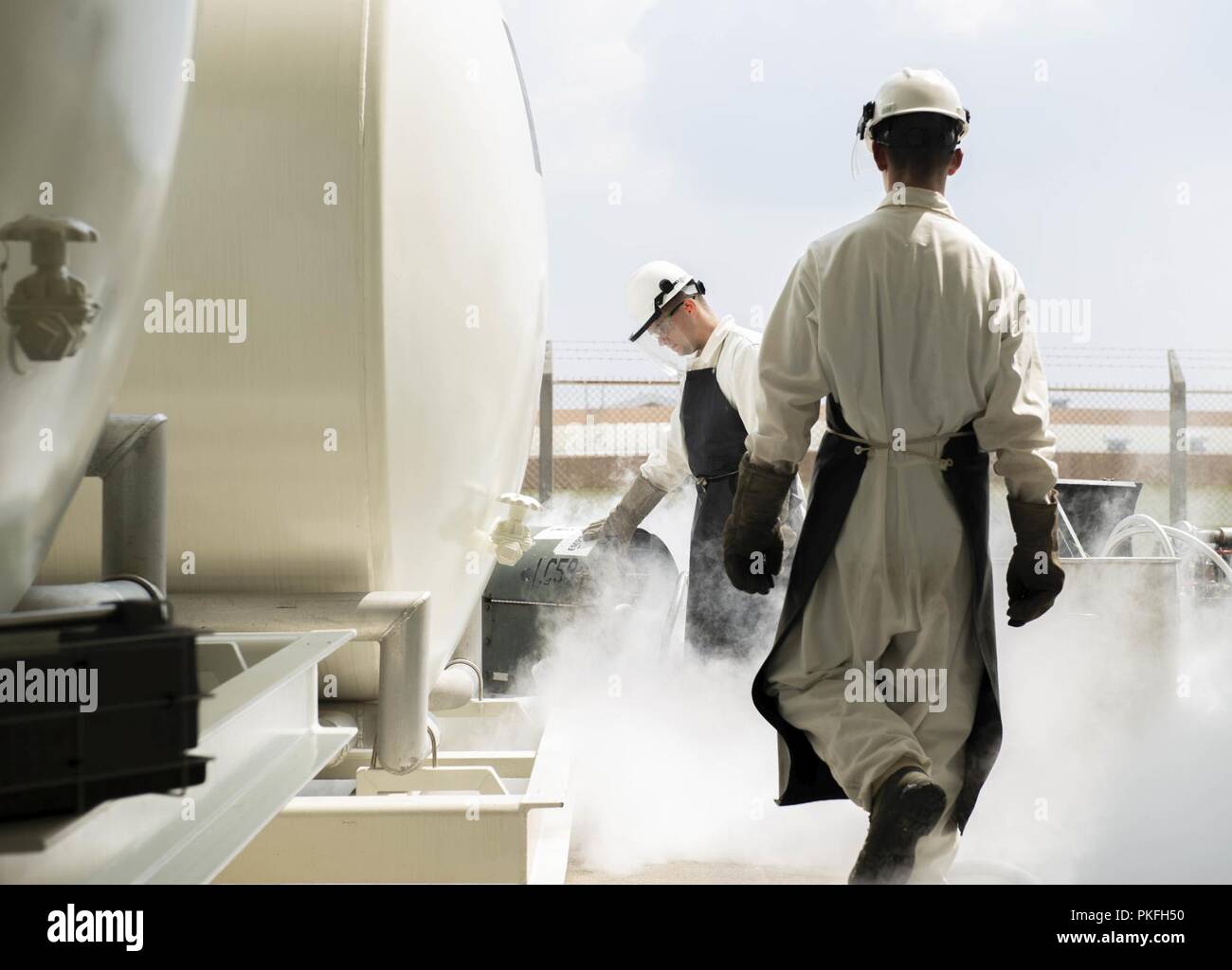 U.S. Air Force Senior Airman Christopher Tallan, 18th Logistics ...